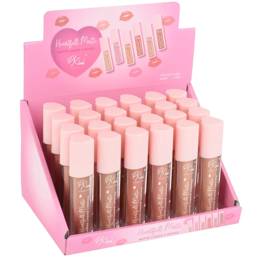 Prolux Heartfelt Matte Liquid Lipstick- Display – Chic Liquidation